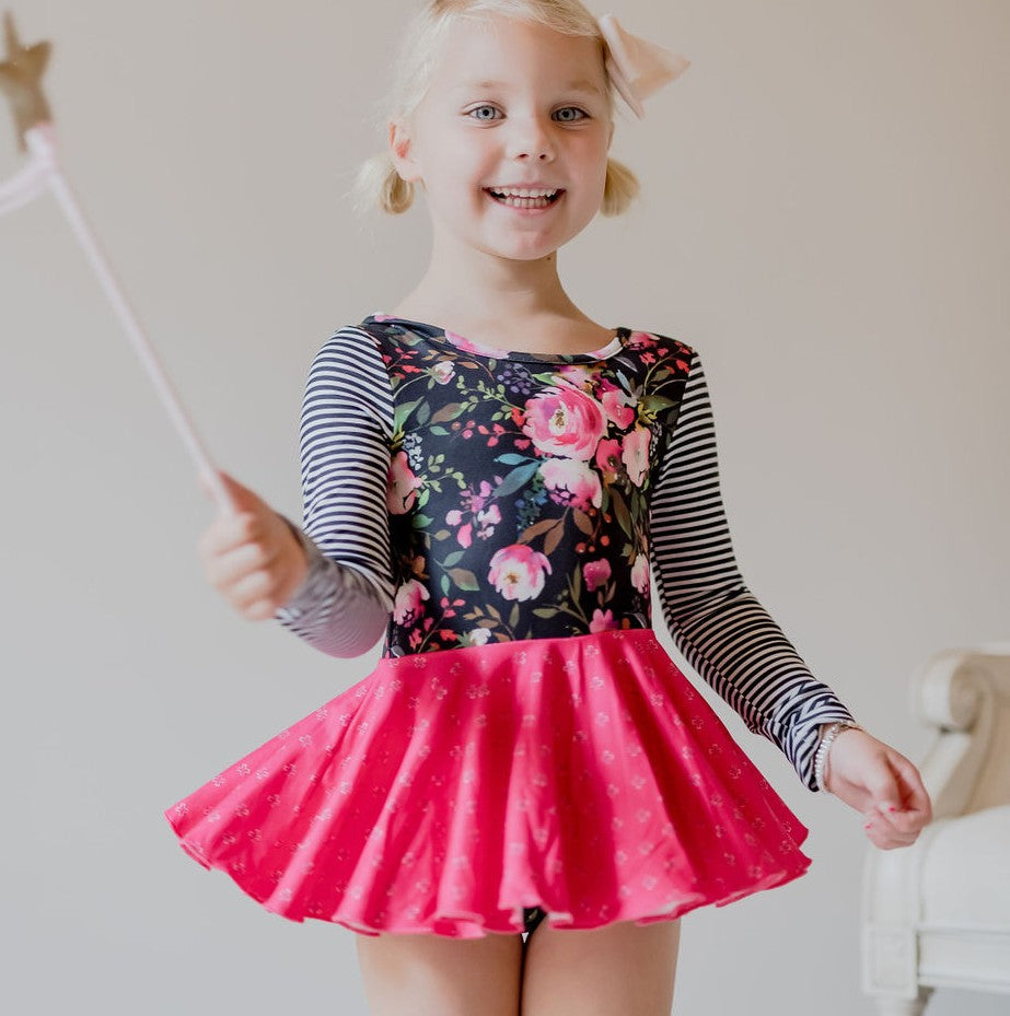 Farrah Leotard Dark Dahlia Cheeky Plum