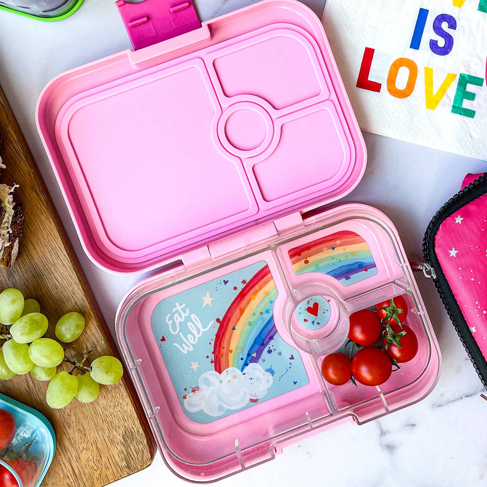 Leakproof Sandwich Friendly Bento Box - Power Pink Rainbow – Cheeky Plum
