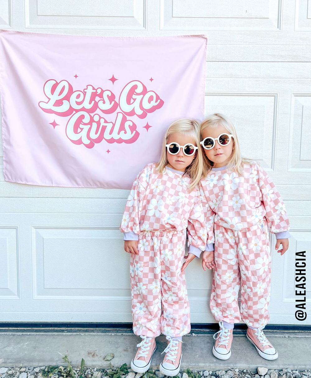 Let's Go Girls Banner 36"X26" – Cheeky Plum