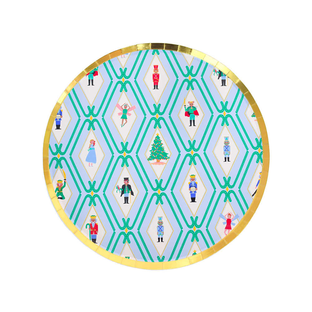 Nutcracker Dessert Plates - 8 PK – Cheeky Plum