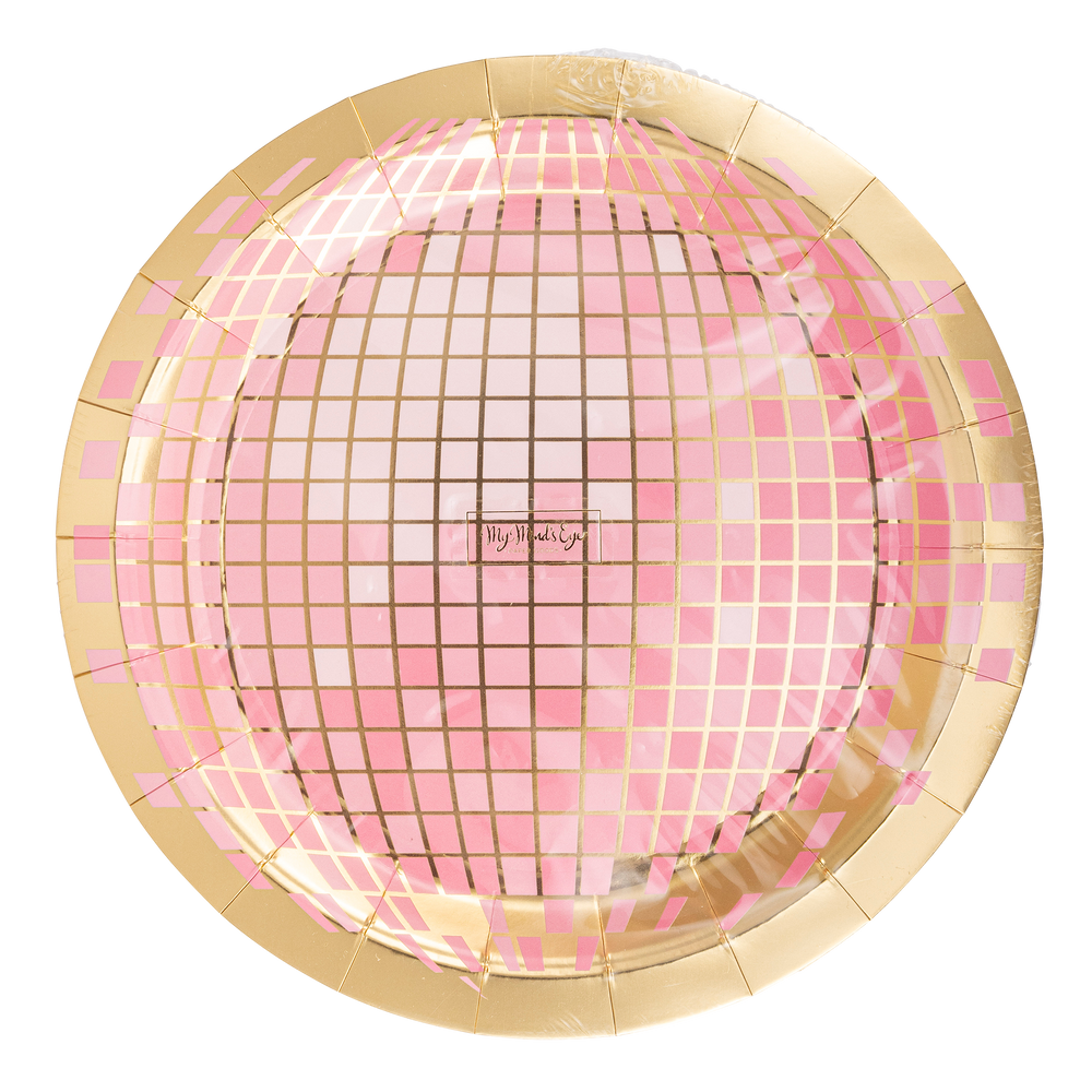 Disco Ball Paper Plate - 8 PK – Cheeky Plum