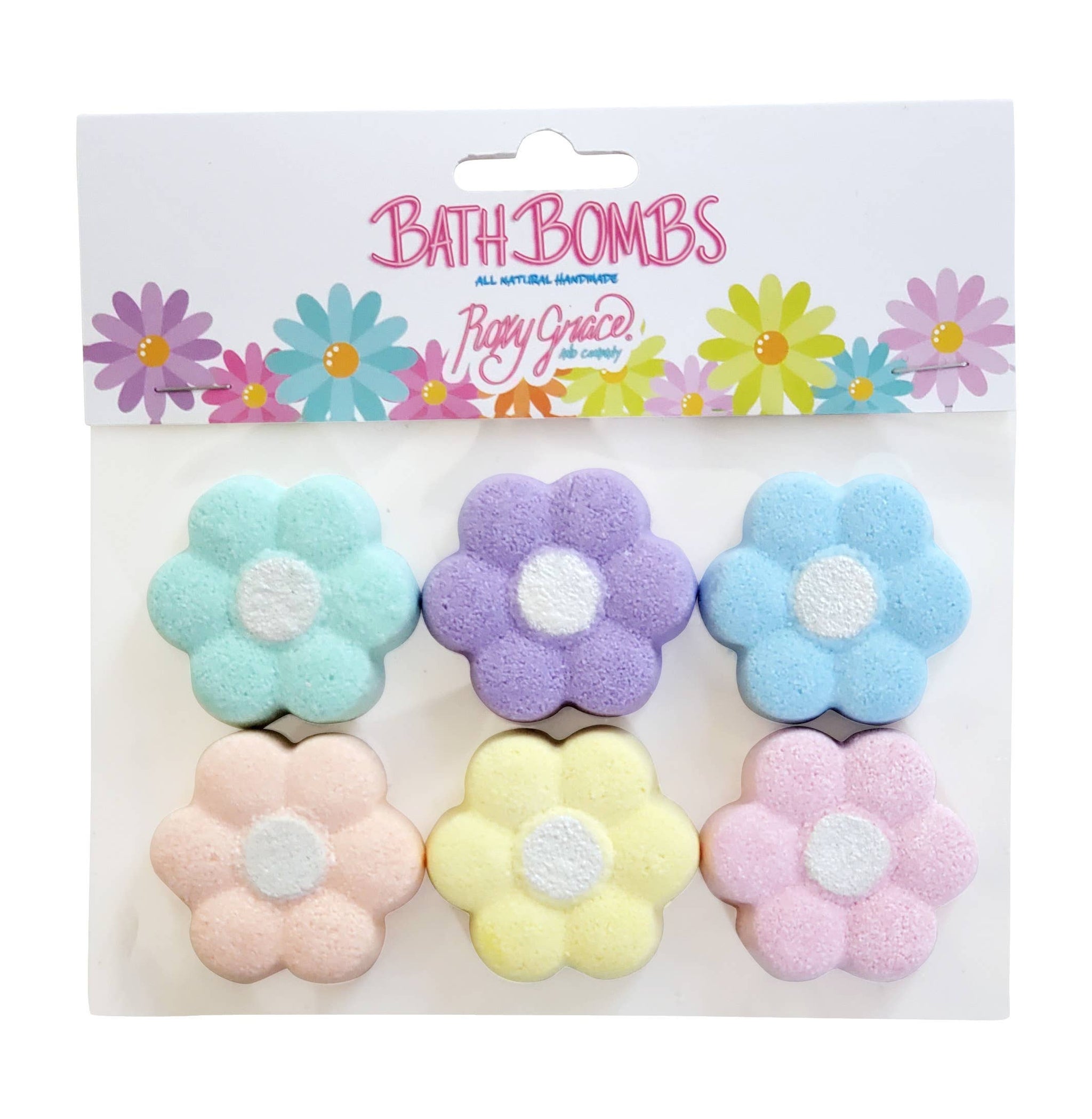 Mini Daisy Bath Bomb - Pack of 6 – Cheeky Plum