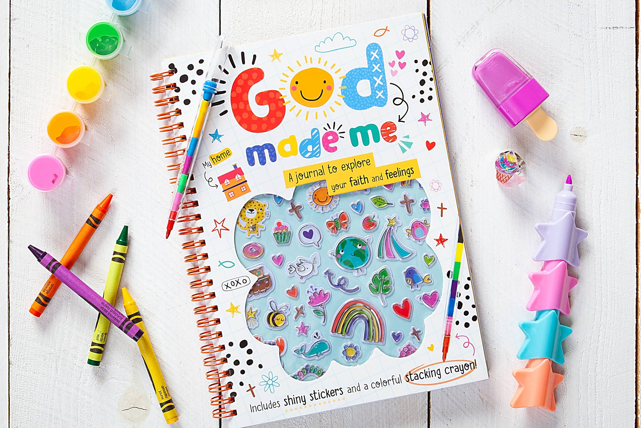 God Made Me Kid's Journal – Cheeky Plum