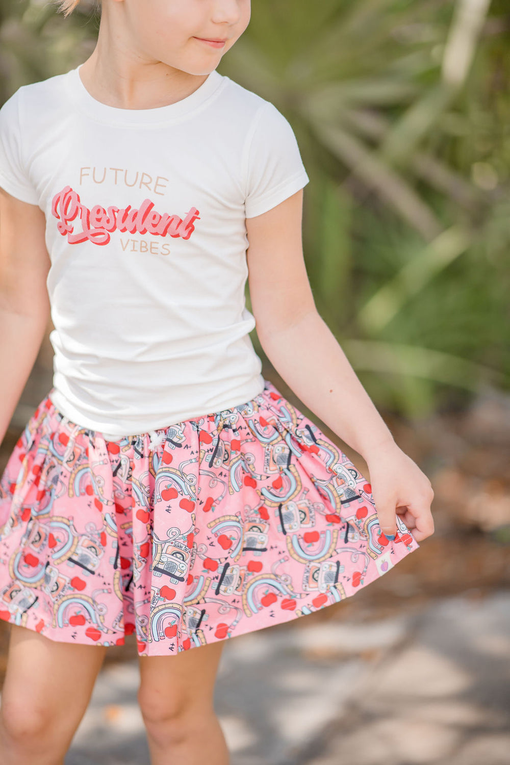 Harper Skort - Future President – Cheeky Plum