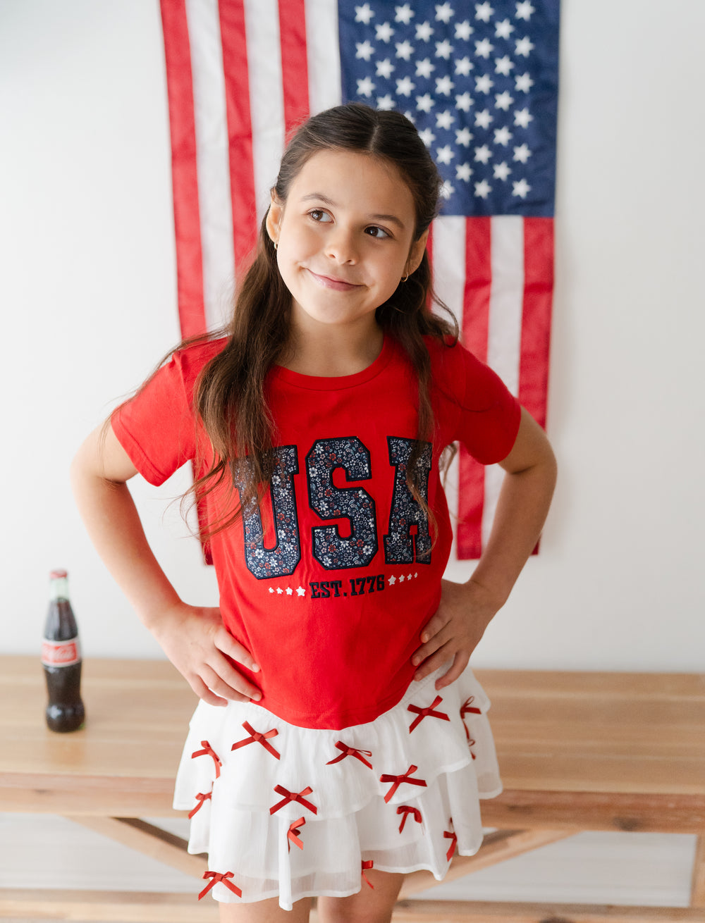 Blair Skirt - Stars & Bows Jubilee – Cheeky Plum