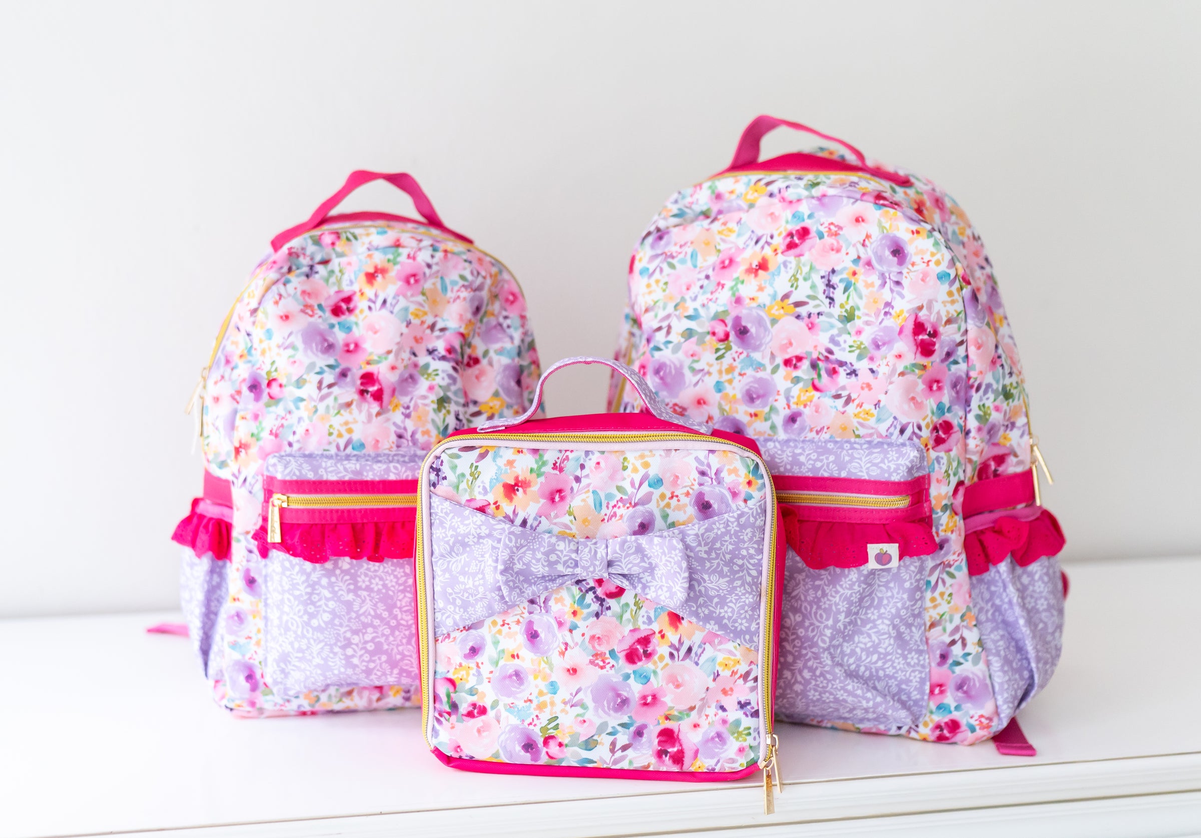 Bree Backpack - Bloom Burst – Cheeky Plum