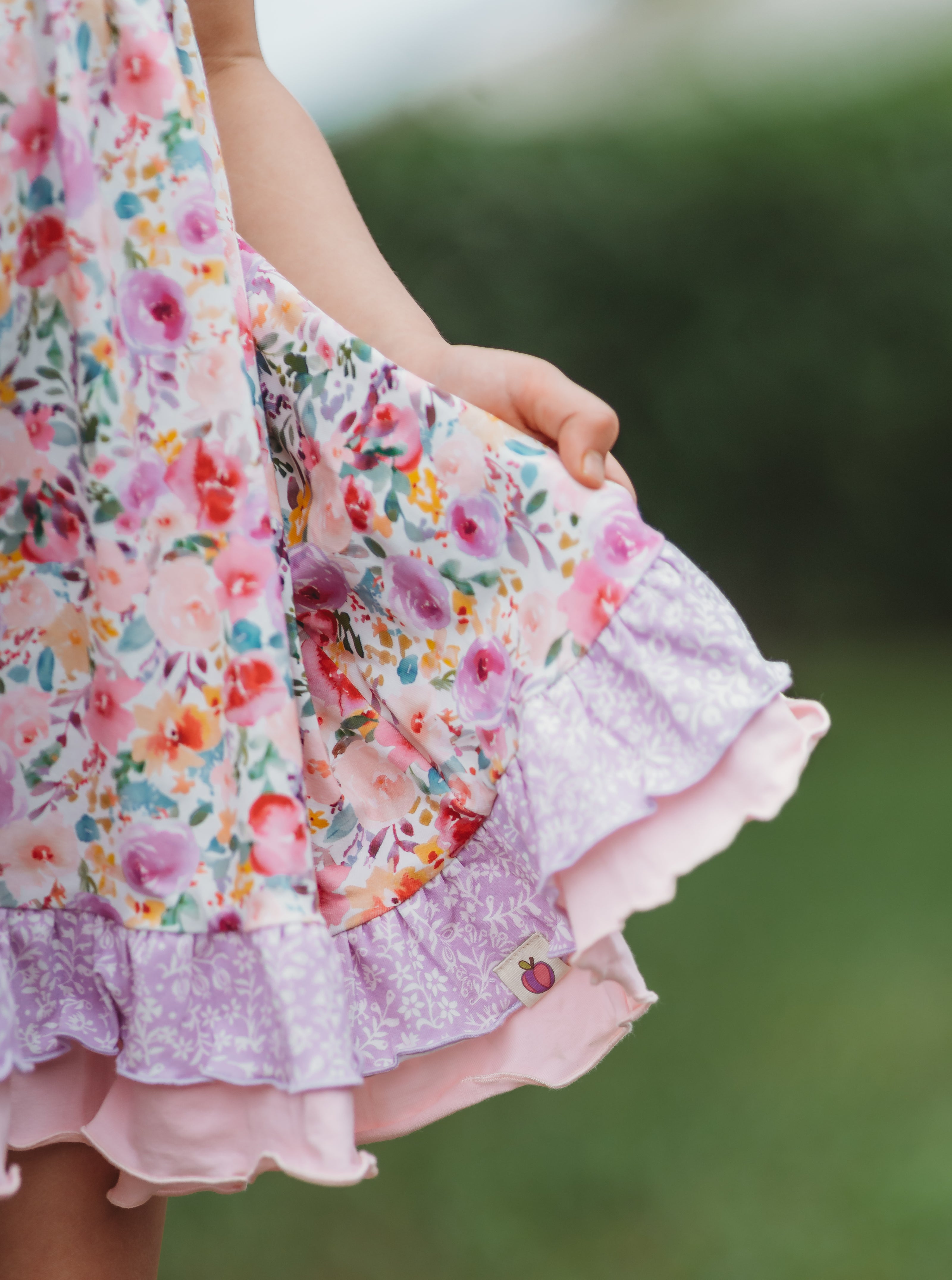 Margot Dress - Bloom Burst – Cheeky Plum