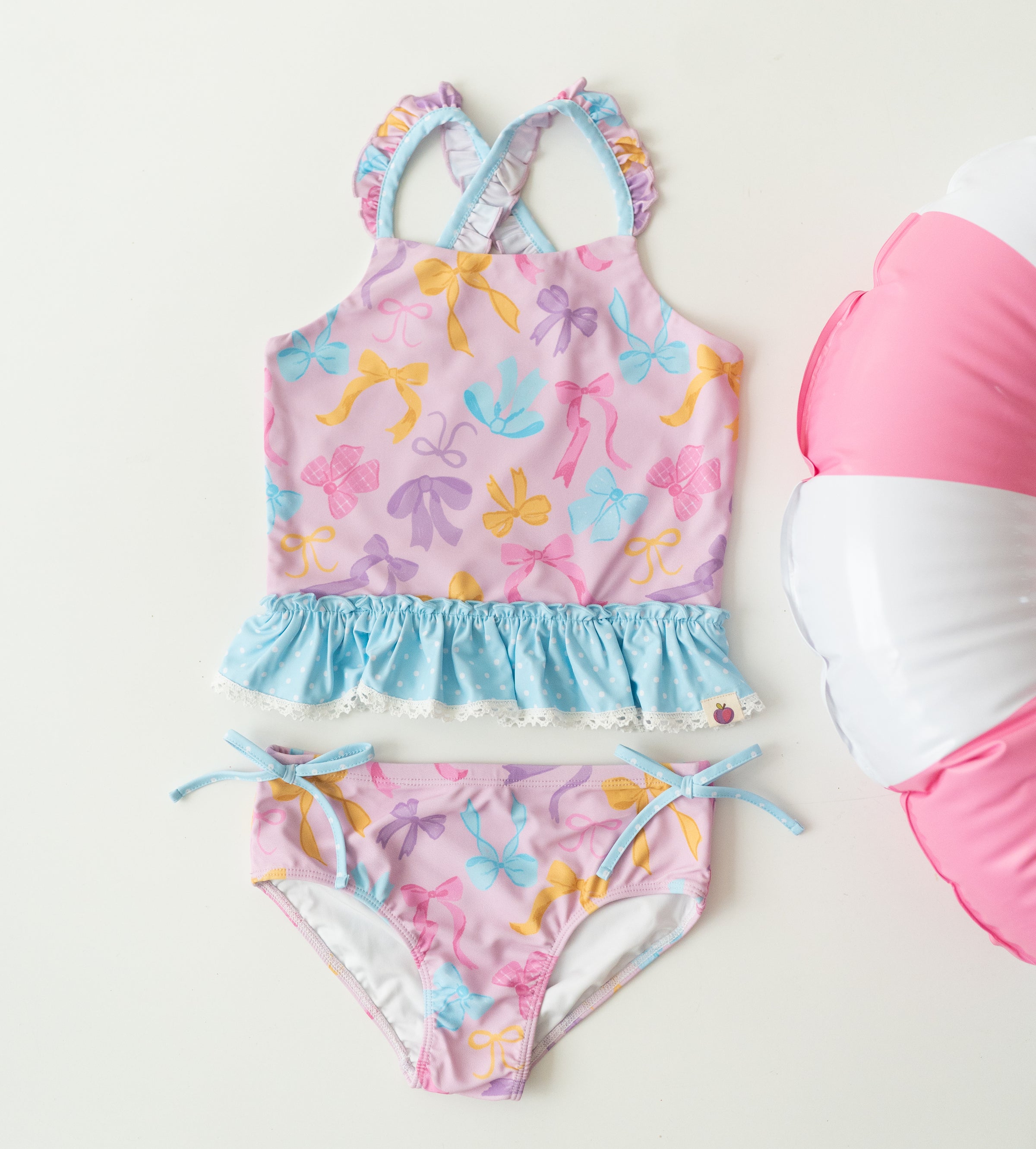 Selah Tankini Swimsuit - Bow Bliss – Cheeky Plum