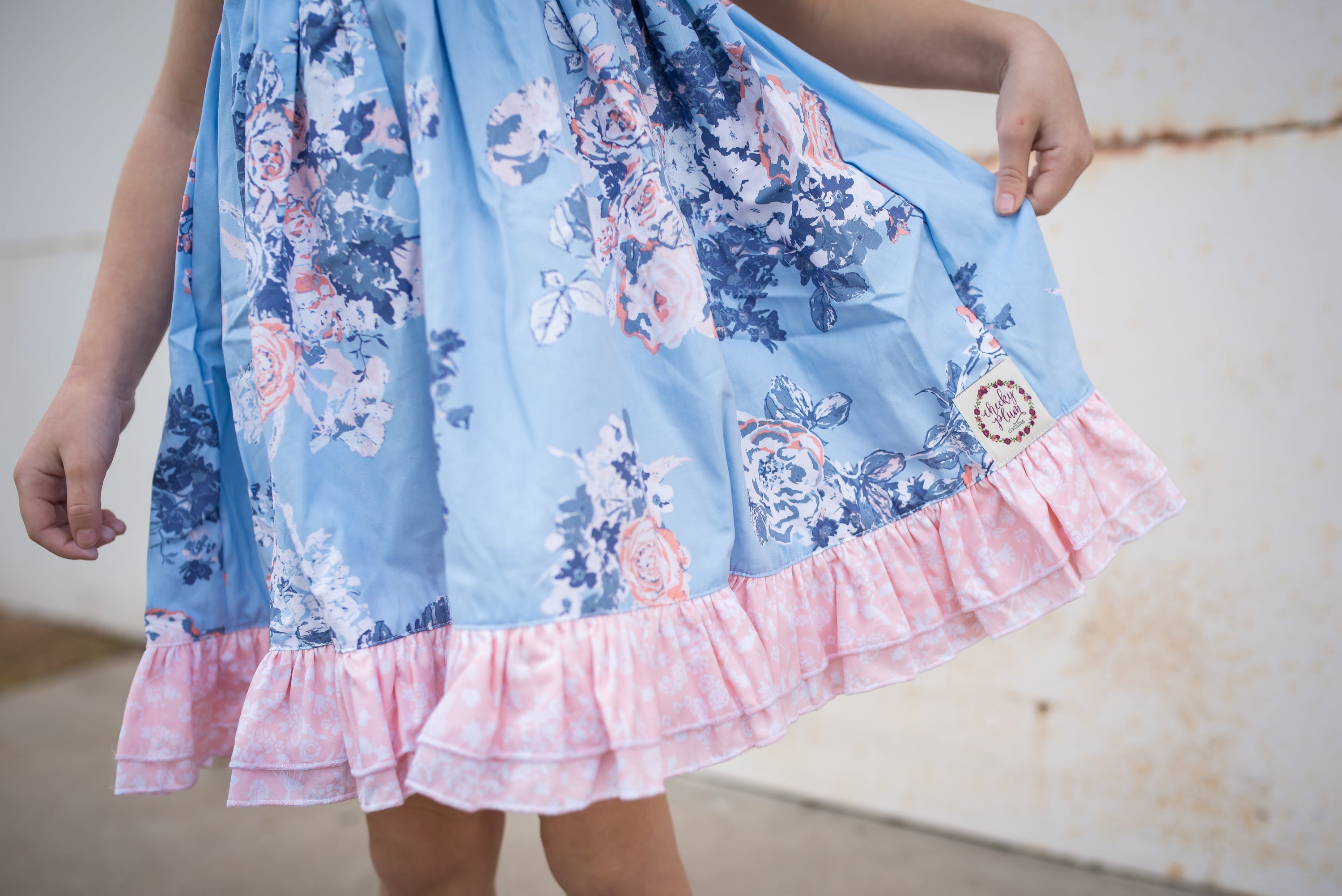 Stella Dress - Blue Moon – Cheeky Plum