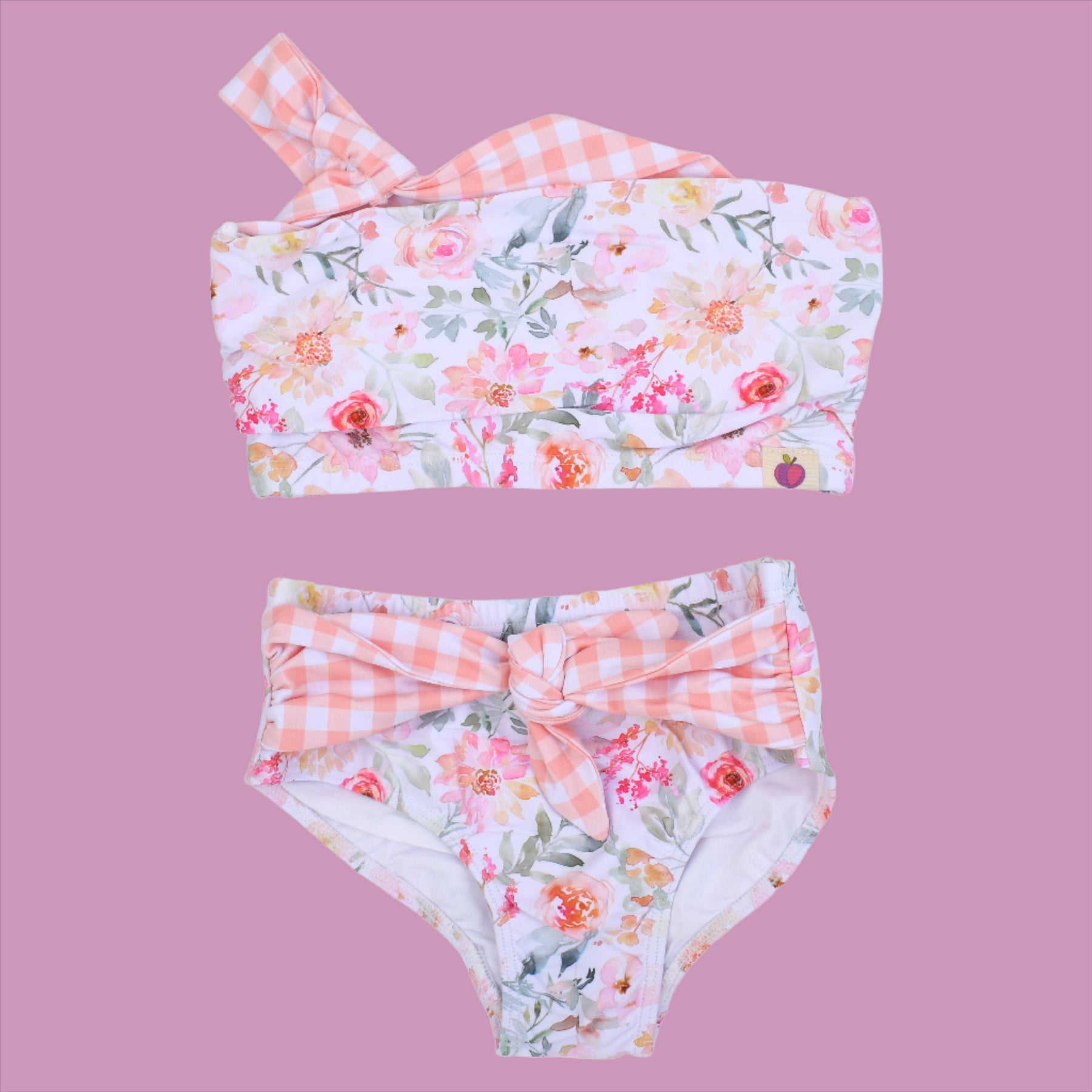 Eva Swimsuit - Sweet as a Peach – Cheeky Plum