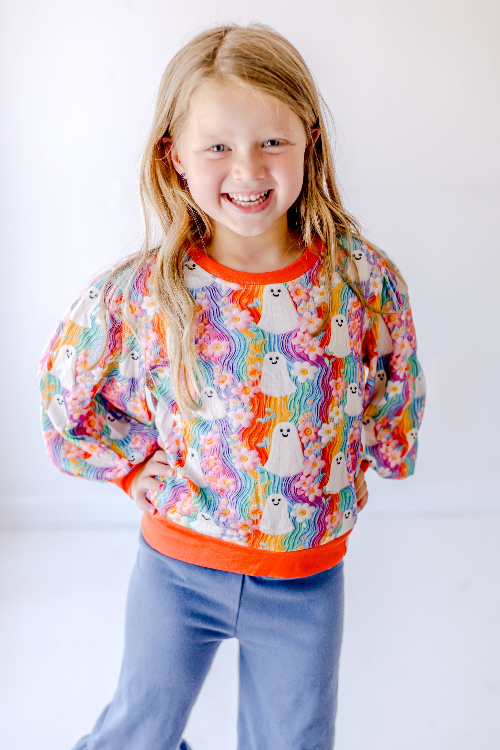 Opal Puff Sleeve Sweater - Boo-tiful Spirits – Cheeky Plum