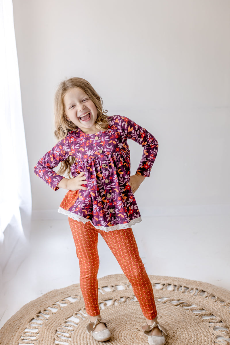 Girls Tunic Tops, Dresses, & Sets | Cheeky Plum