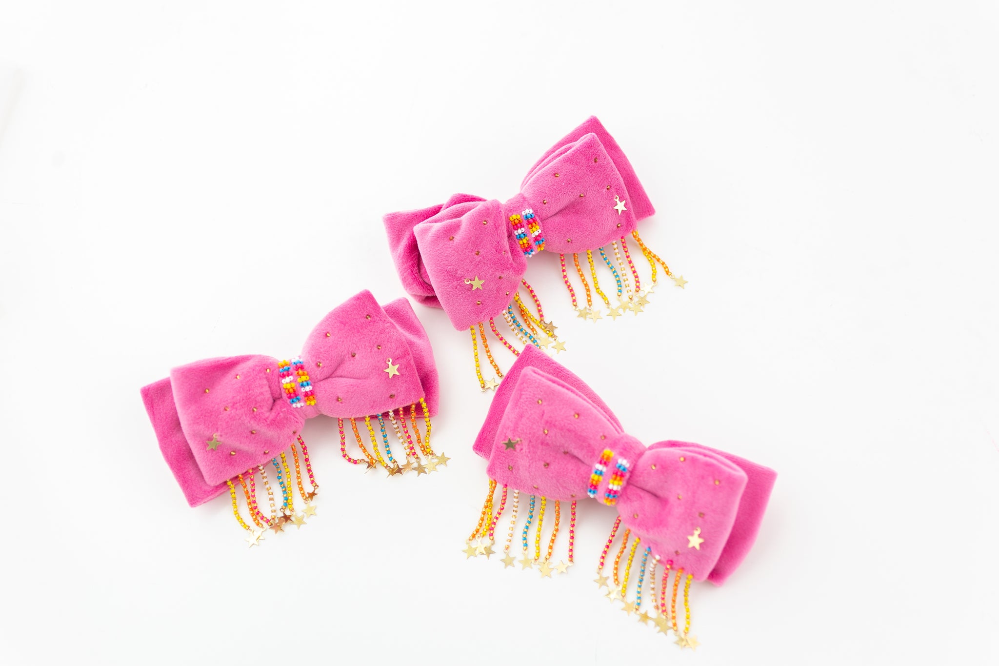 Velvet Hair Bow - Fringe Flare – Cheeky Plum