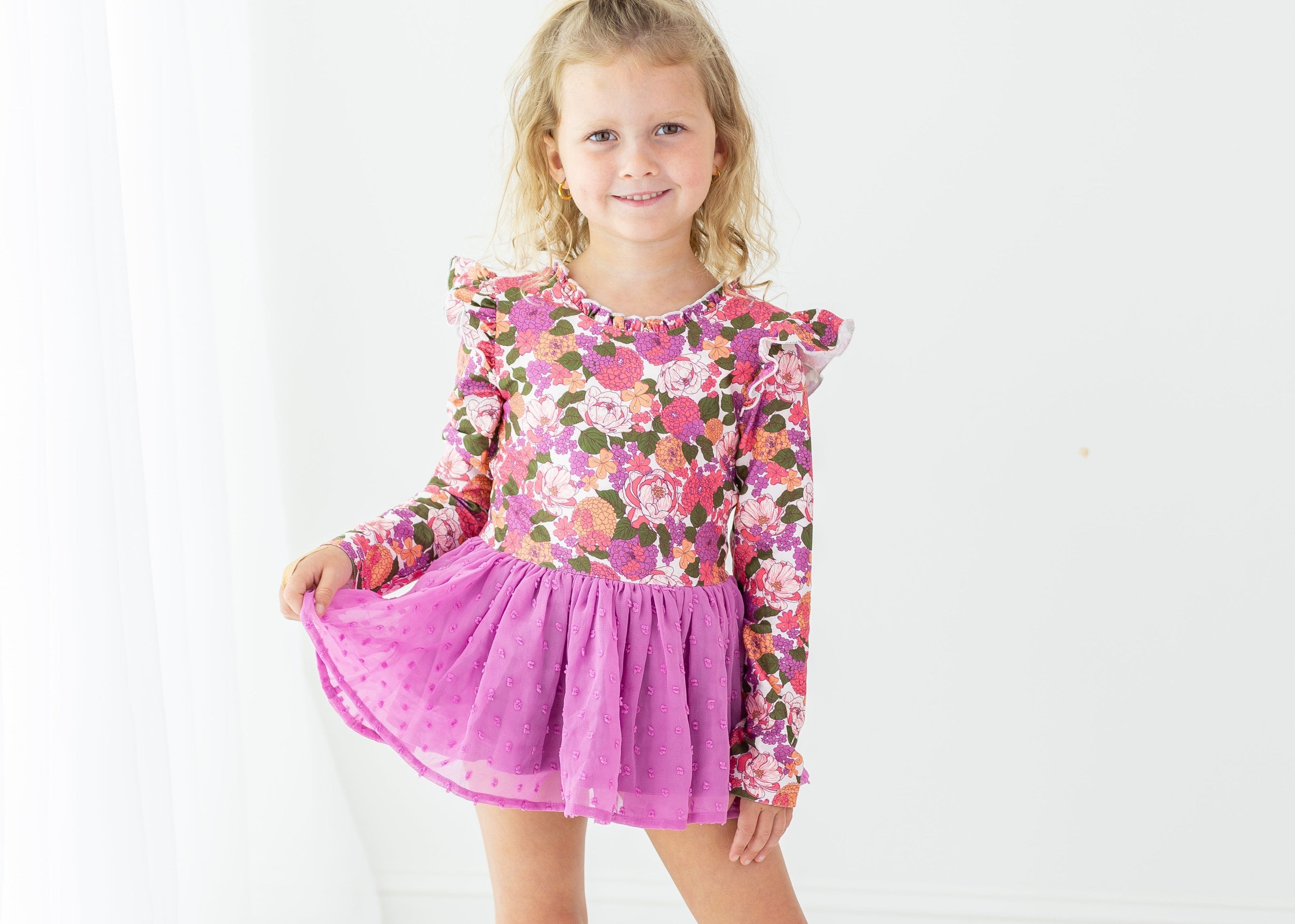 Farrah Leotard - Rustic Rose – Cheeky Plum