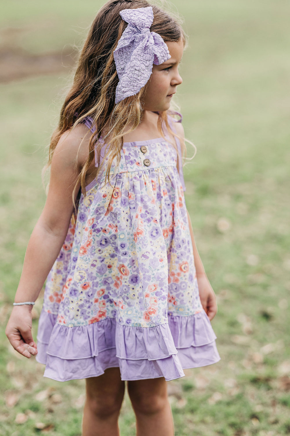 Stella Dress - Whispering Garden – Cheeky Plum