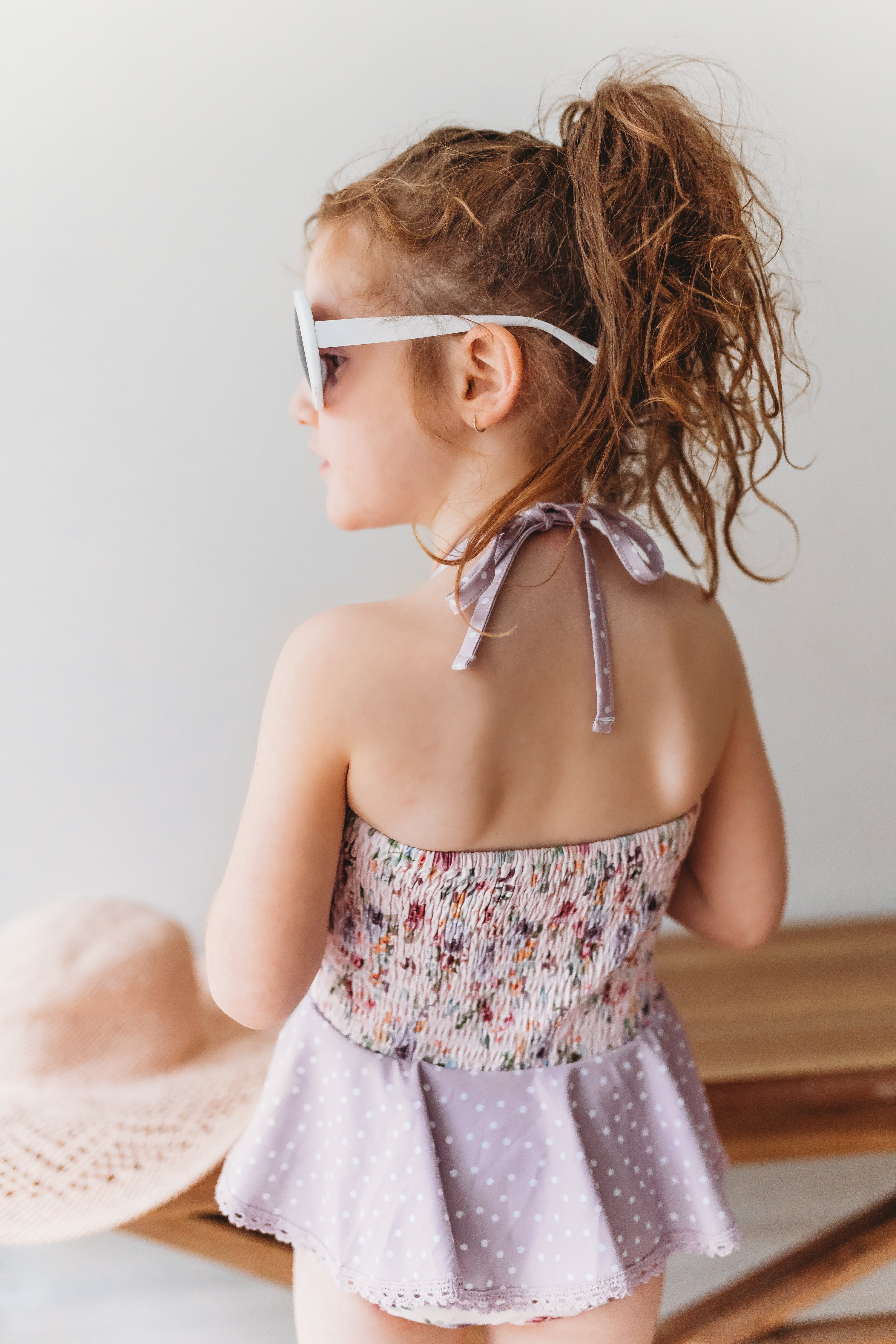 Piper Swimsuit - Violet Breeze – Cheeky Plum