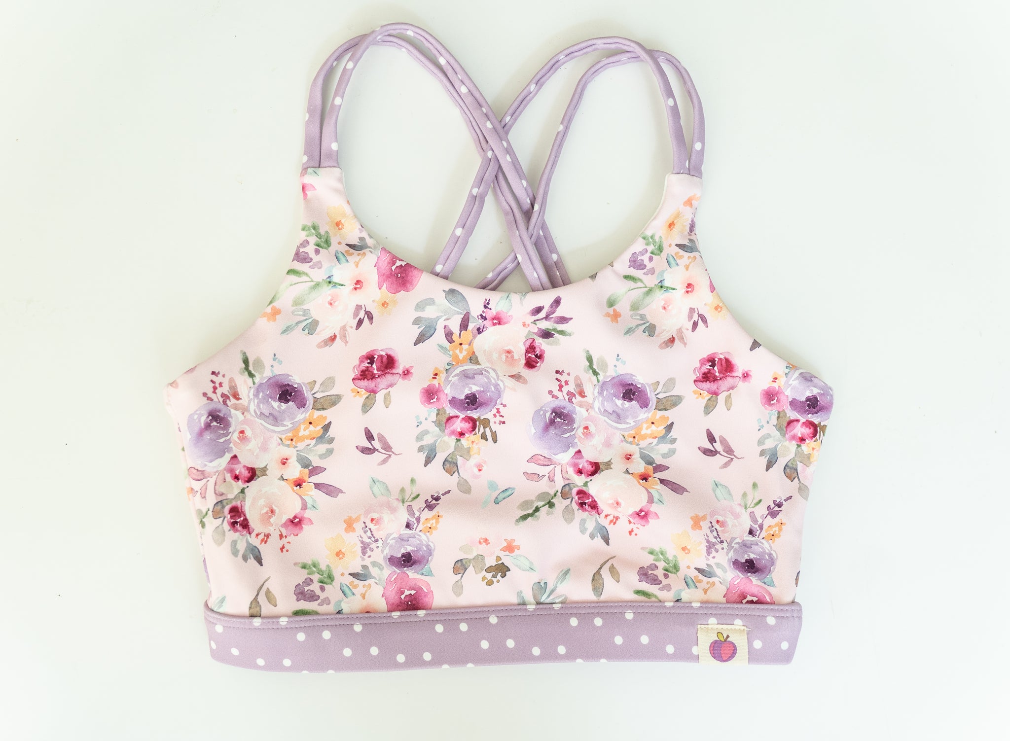 Active Crop Top - Violet Breeze (Runs Small) – Cheeky Plum