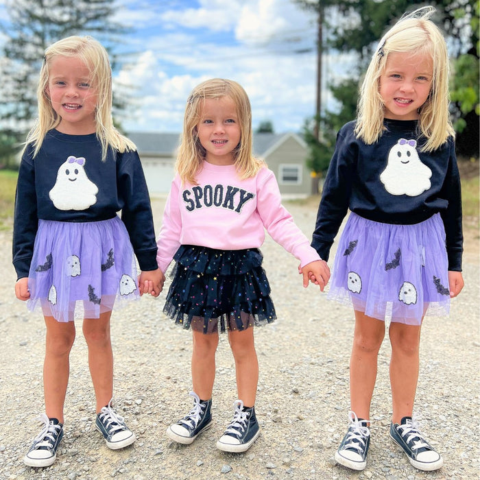 Sweet Wink Ghost and Bat Sequin Tutu – Cheeky Plum