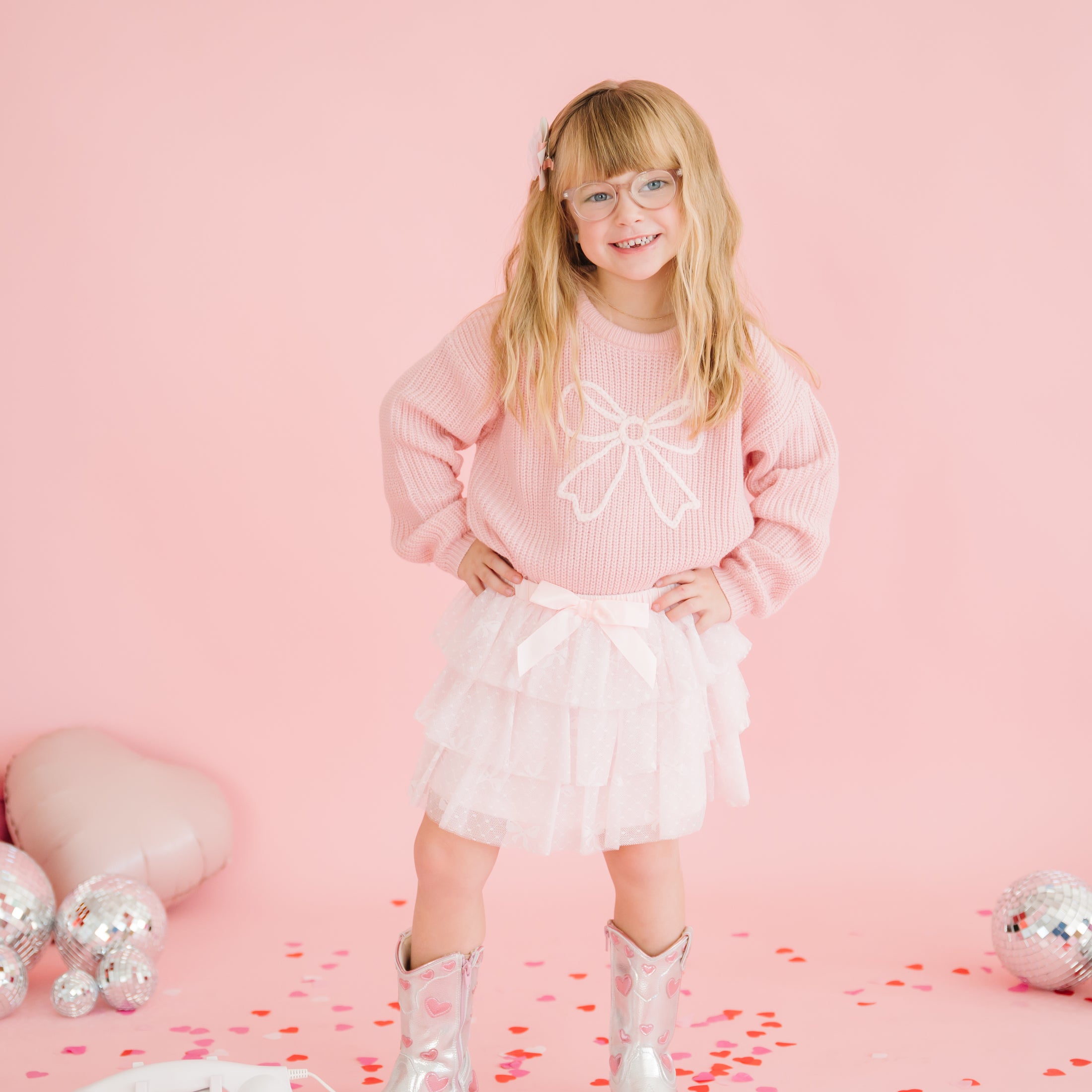 Sweet Wink Tiered Tutu - Bow Lace – Cheeky Plum
