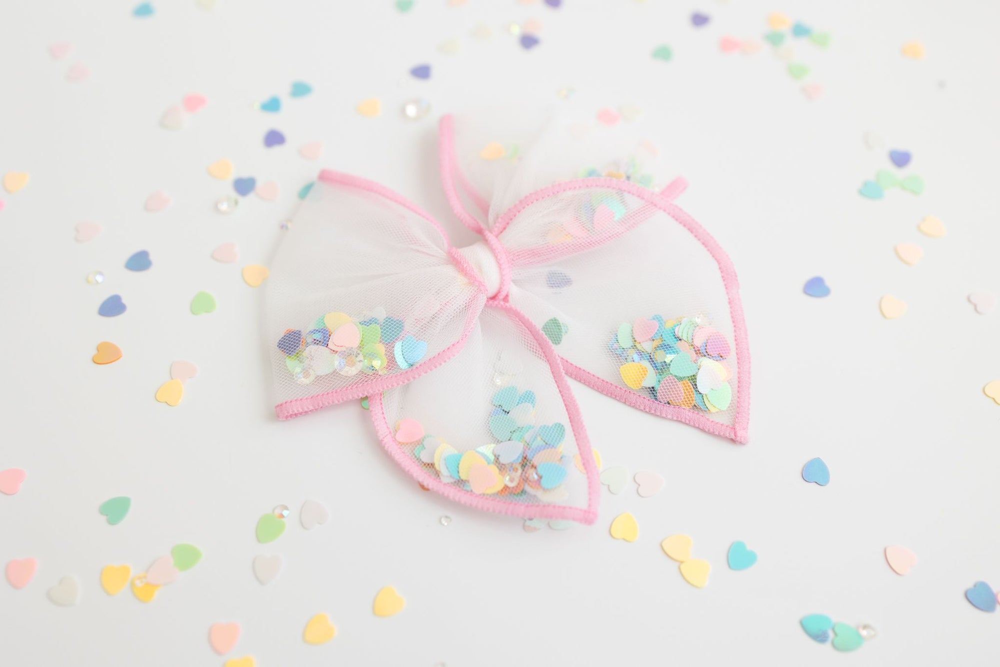 Mesh Shaker Bow - Pastel Pop - Small – Cheeky Plum