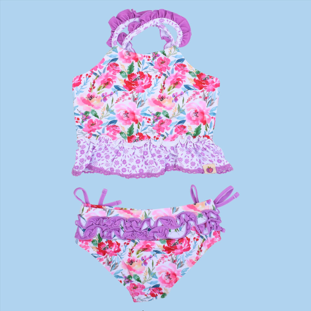 Selah Tankini Swimsuit - Sakura Blossom – Cheeky Plum