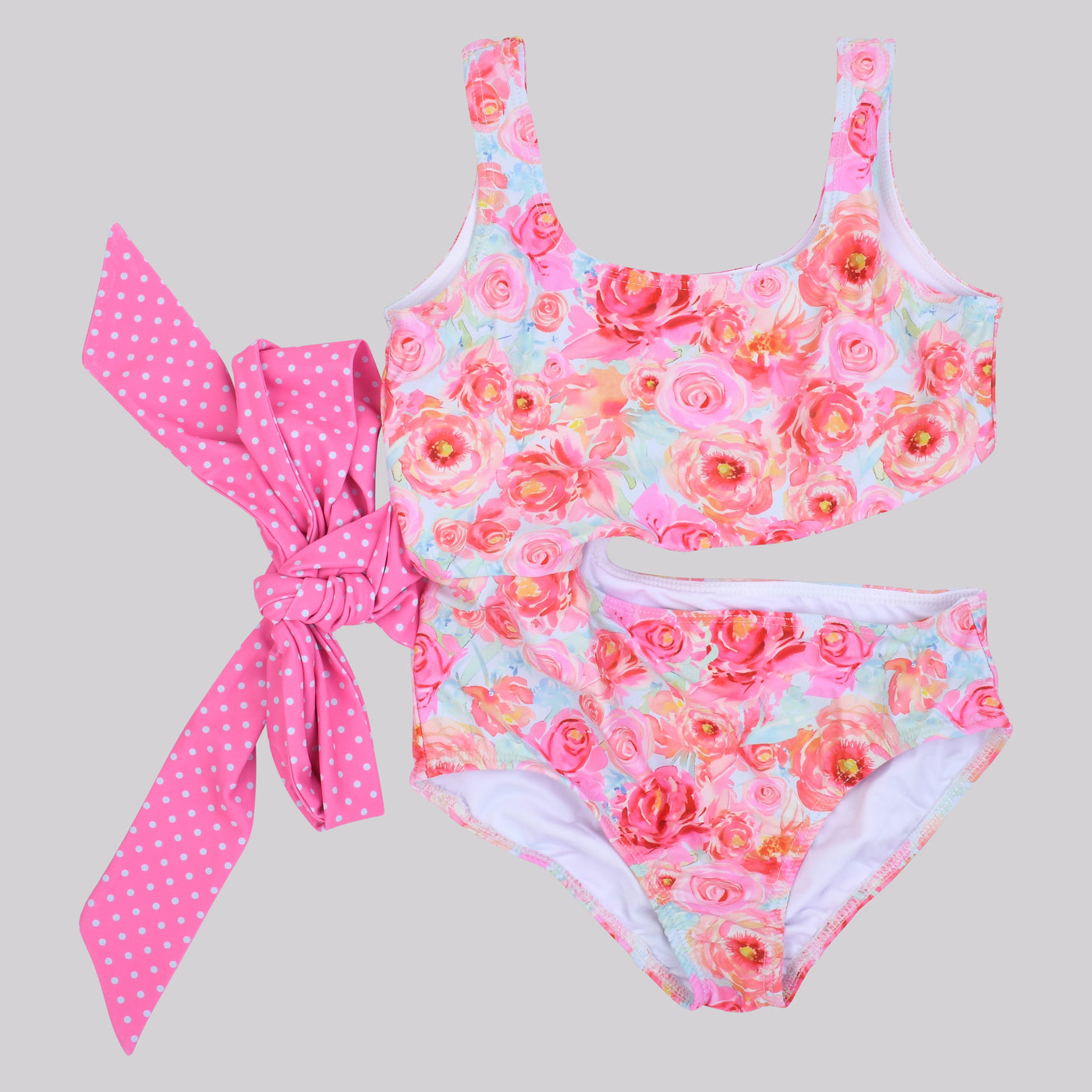 Reese Swimsuit - Pink Lemonade – Cheeky Plum