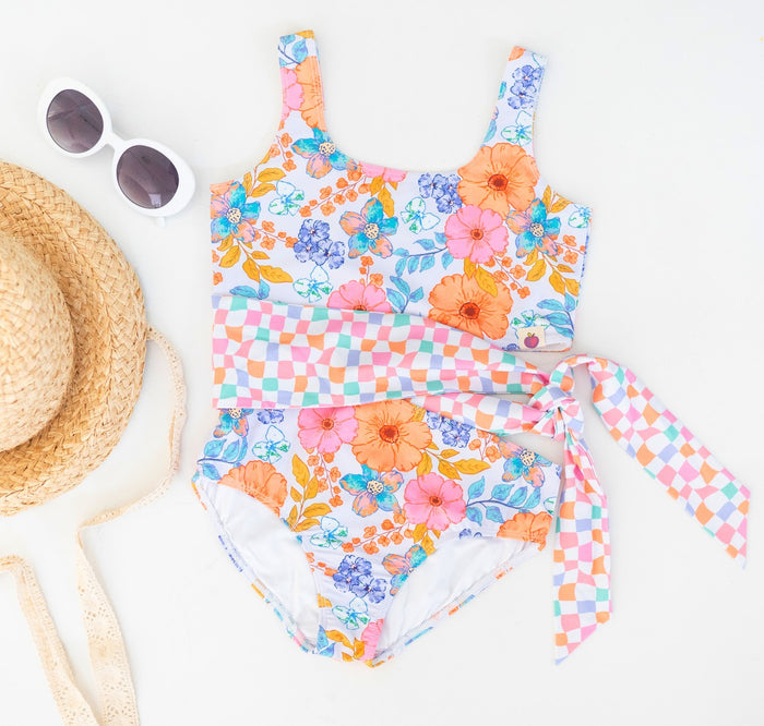 Reese Swimsuit - Flamingo Fantasy – Cheeky Plum