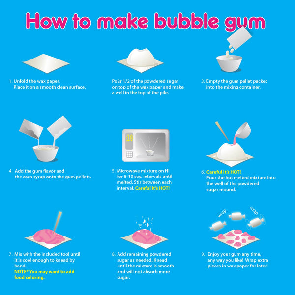 DIY Bubble Gum Kit | Make Your Own Bubble Gum – Cheeky Plum