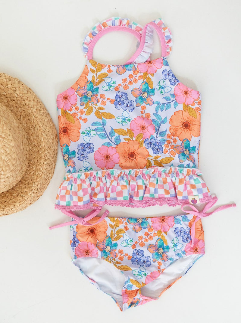 Selah Tankini Swimsuit - Flamingo Fantasy – Cheeky Plum