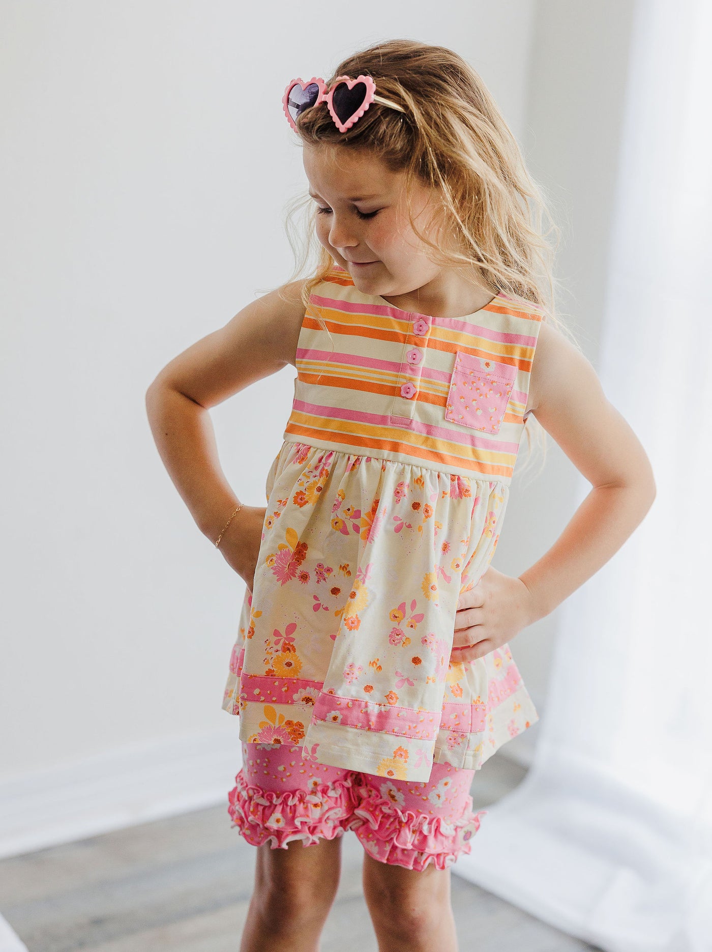 Girls Tunic Tops, Dresses, & Sets | Cheeky Plum