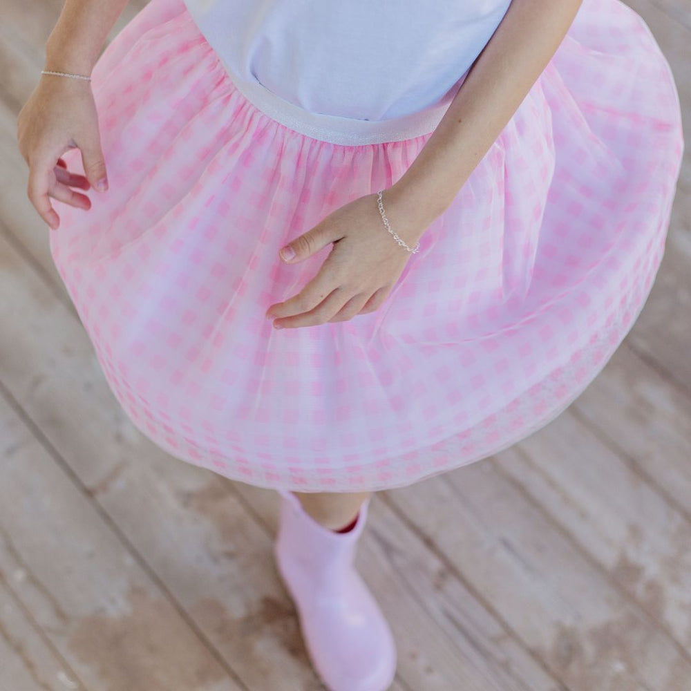 Sweet Wink Tutu - Pink Gingham – Cheeky Plum