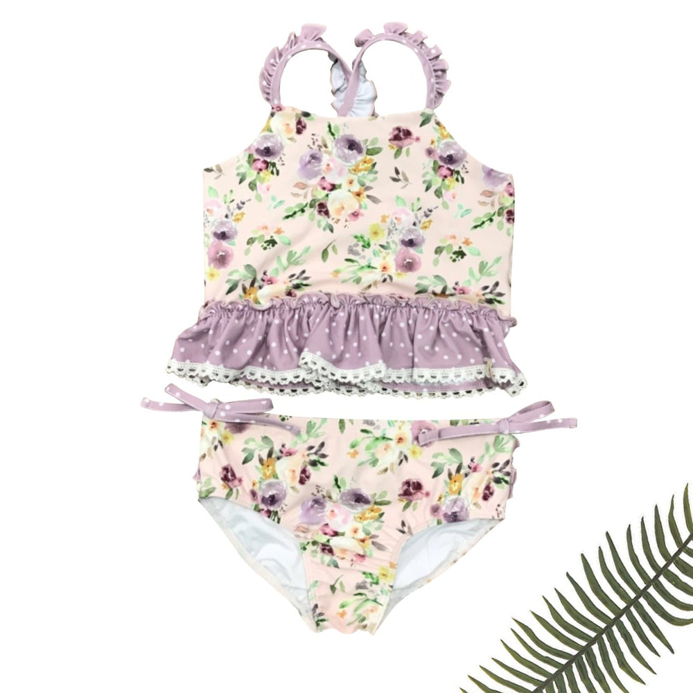 Selah Tankini Swimsuit - Violet Breeze – Cheeky Plum